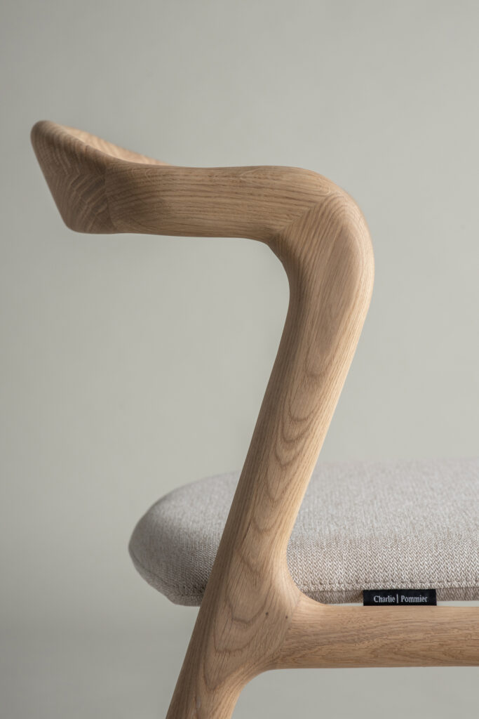 Otto solid wood chair that fits perfectly into any space!