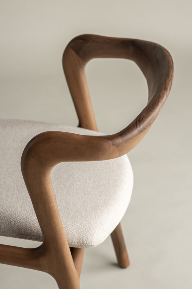 Otto solid wood chair that fits perfectly into any space!