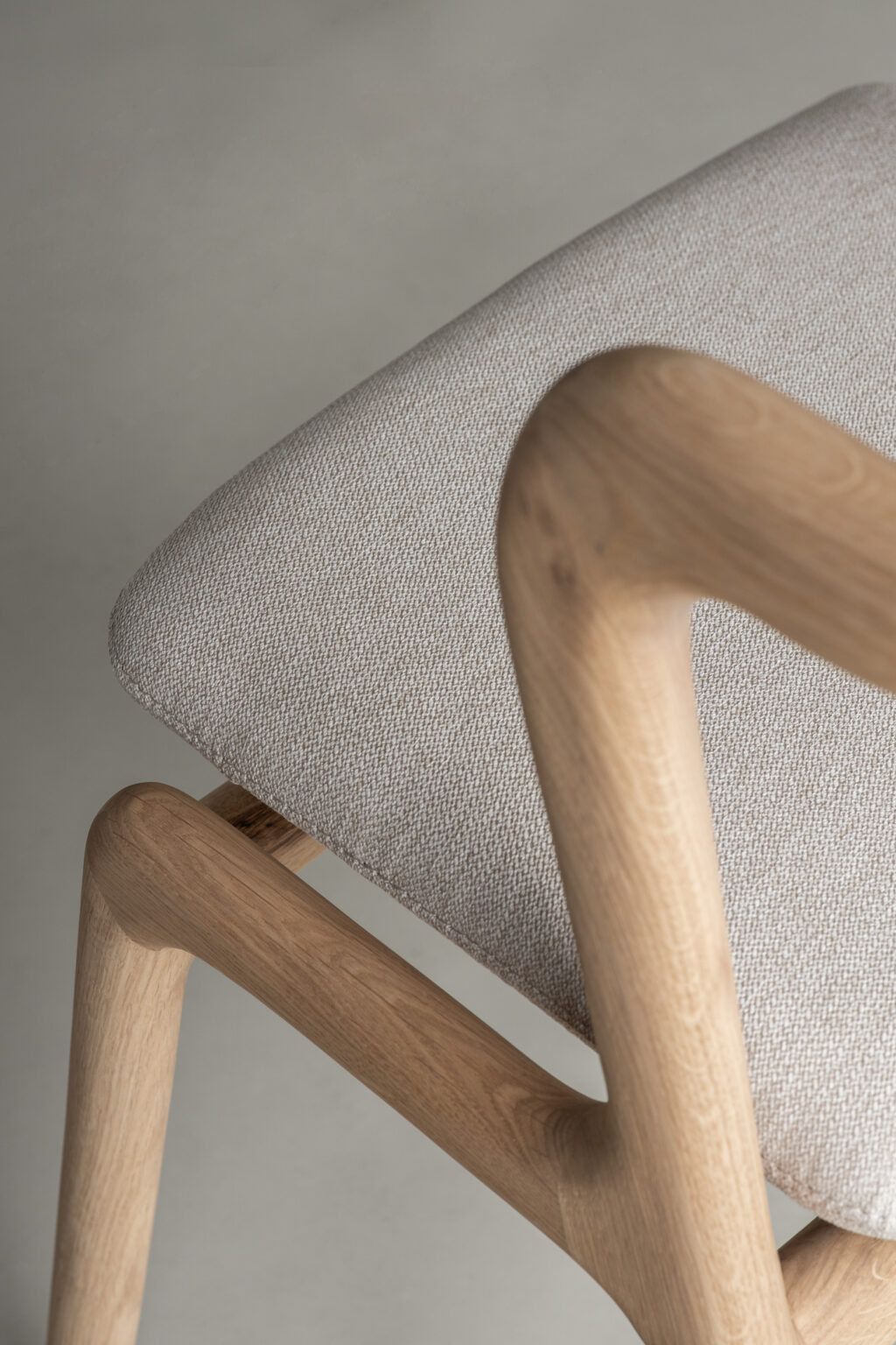 Otto solid wood chair that fits perfectly into any space!
